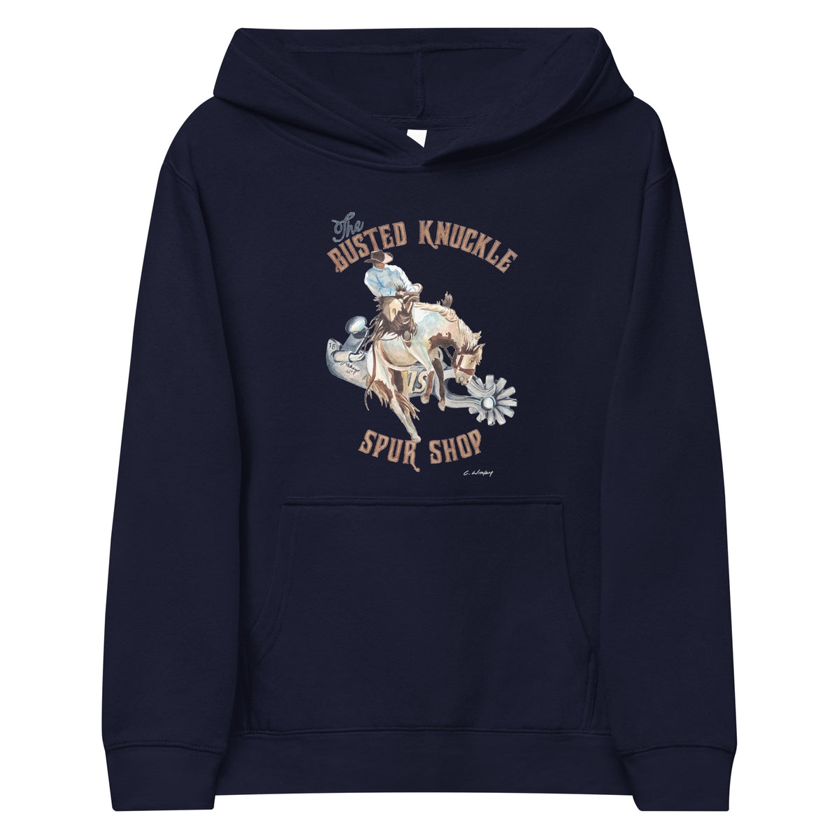 The BKSS Kids fleece hoodie – The Busted Knuckle Clothing Store